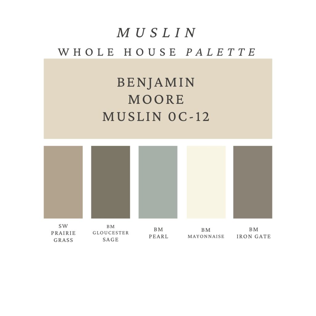 Benjamin Moore Muslin Paint Color Review - A Season For Home