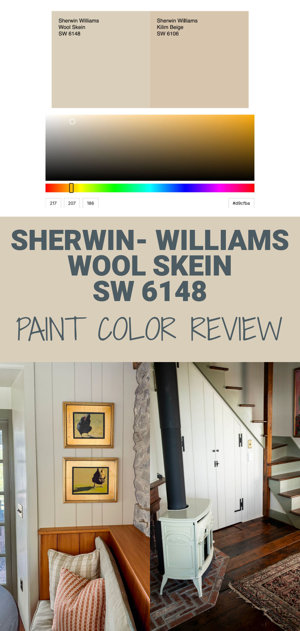 Sherwin Williams Wool Skein Review - A Season For Home