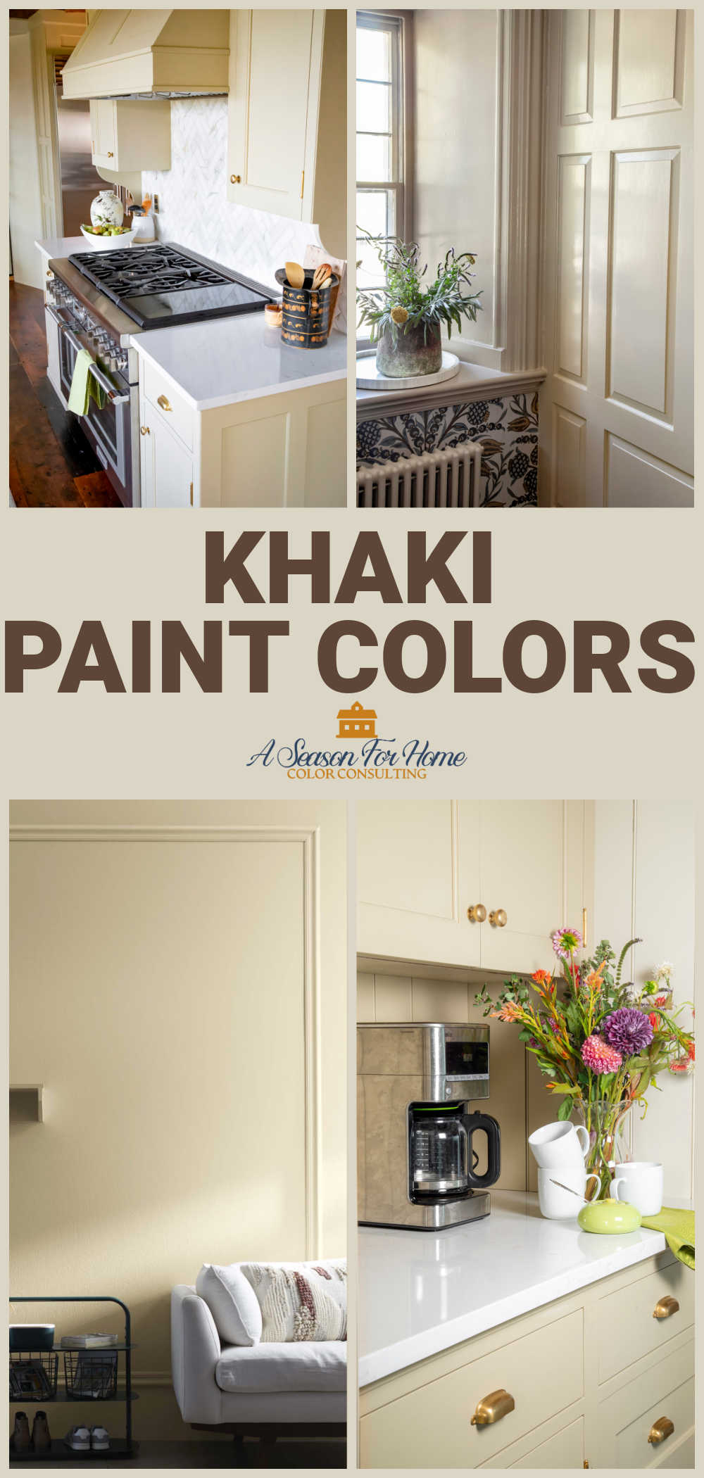 Best Khaki Paint Colors - A Season For Home