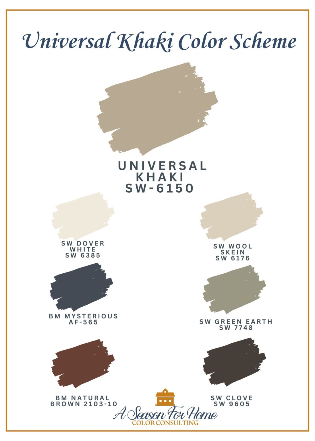 Sherwin-Williams Universal Khaki Paint Color Review (Color of the Year ...