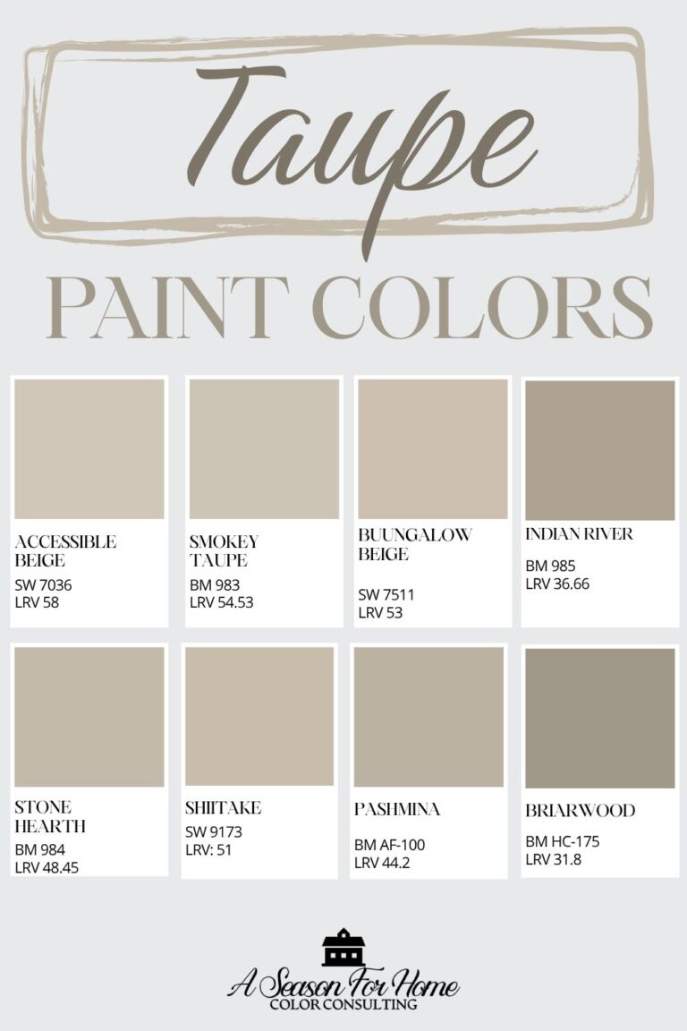 Taupe or Beige: What is the difference? - A Season For Home