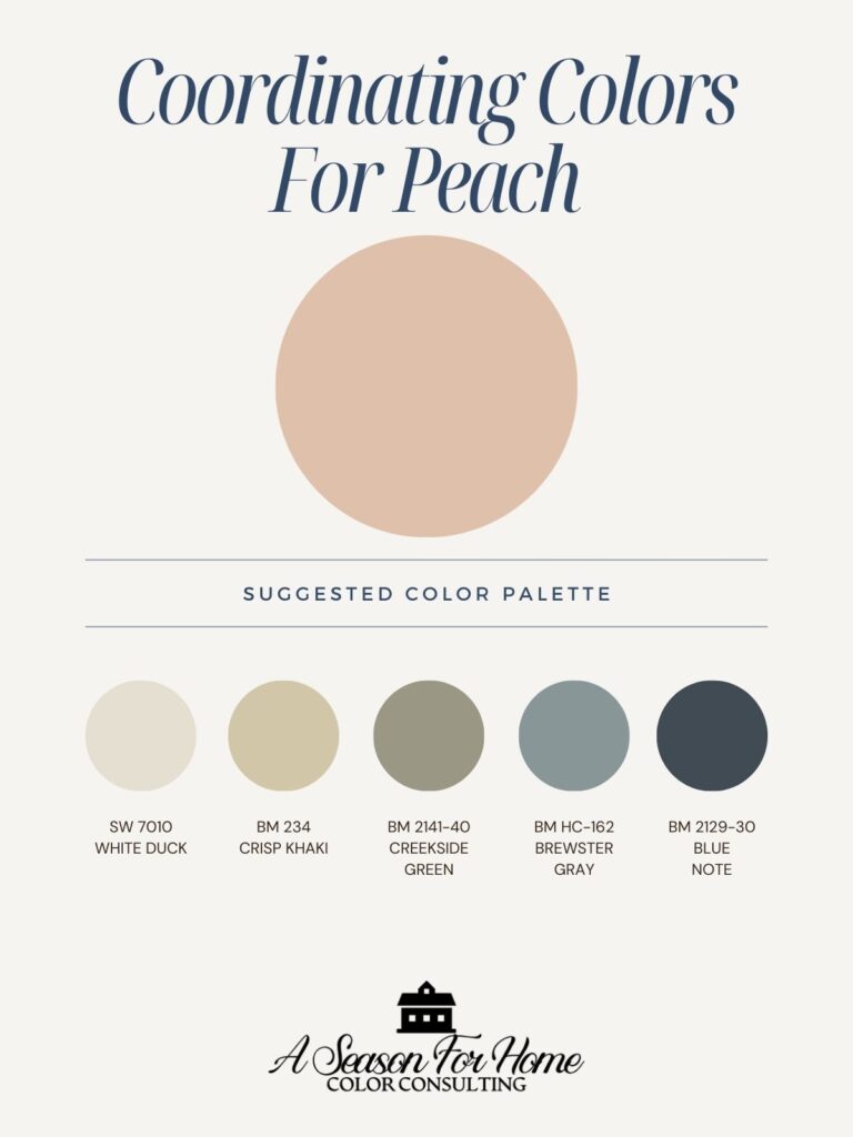 Best Peach Paint Colors - A Season For Home